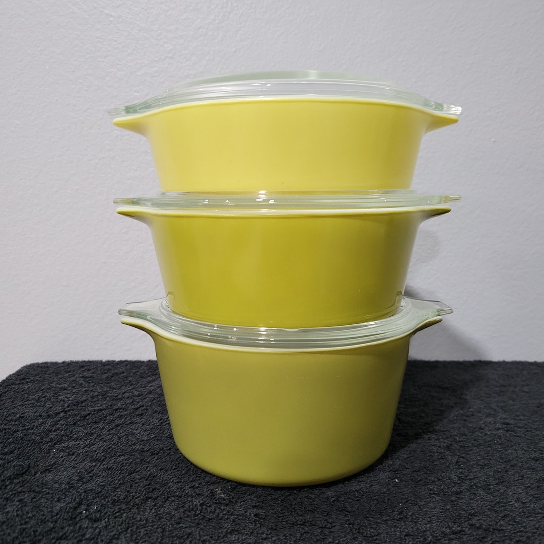 Pyrex Verde Bake, Serve, & Store Casserole Set - Etsy