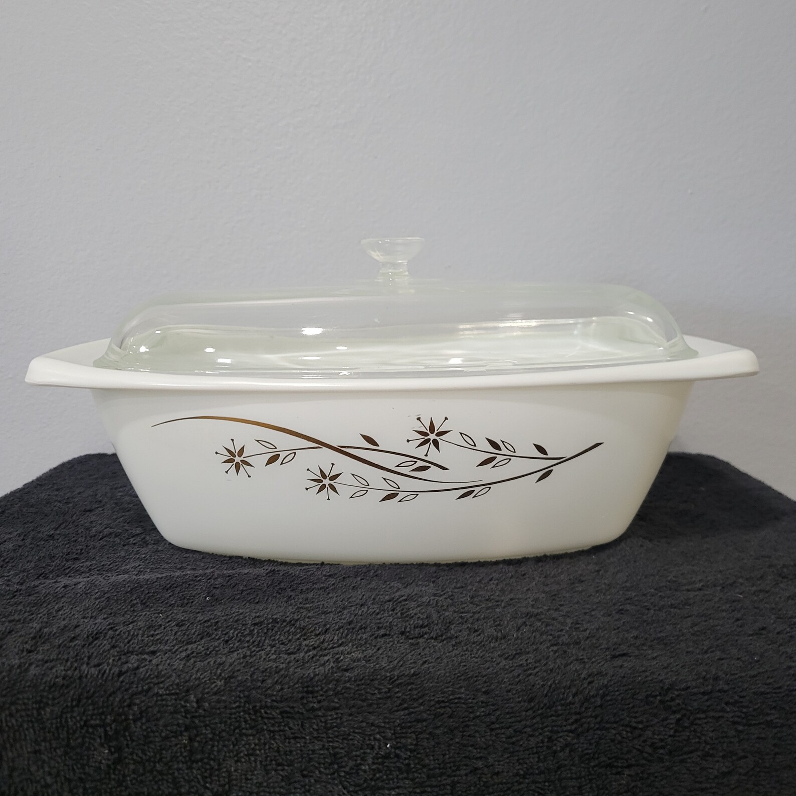 Pyrex 058 Golden Honeysuckle 4qt Deep Casserole Dish - Etsy