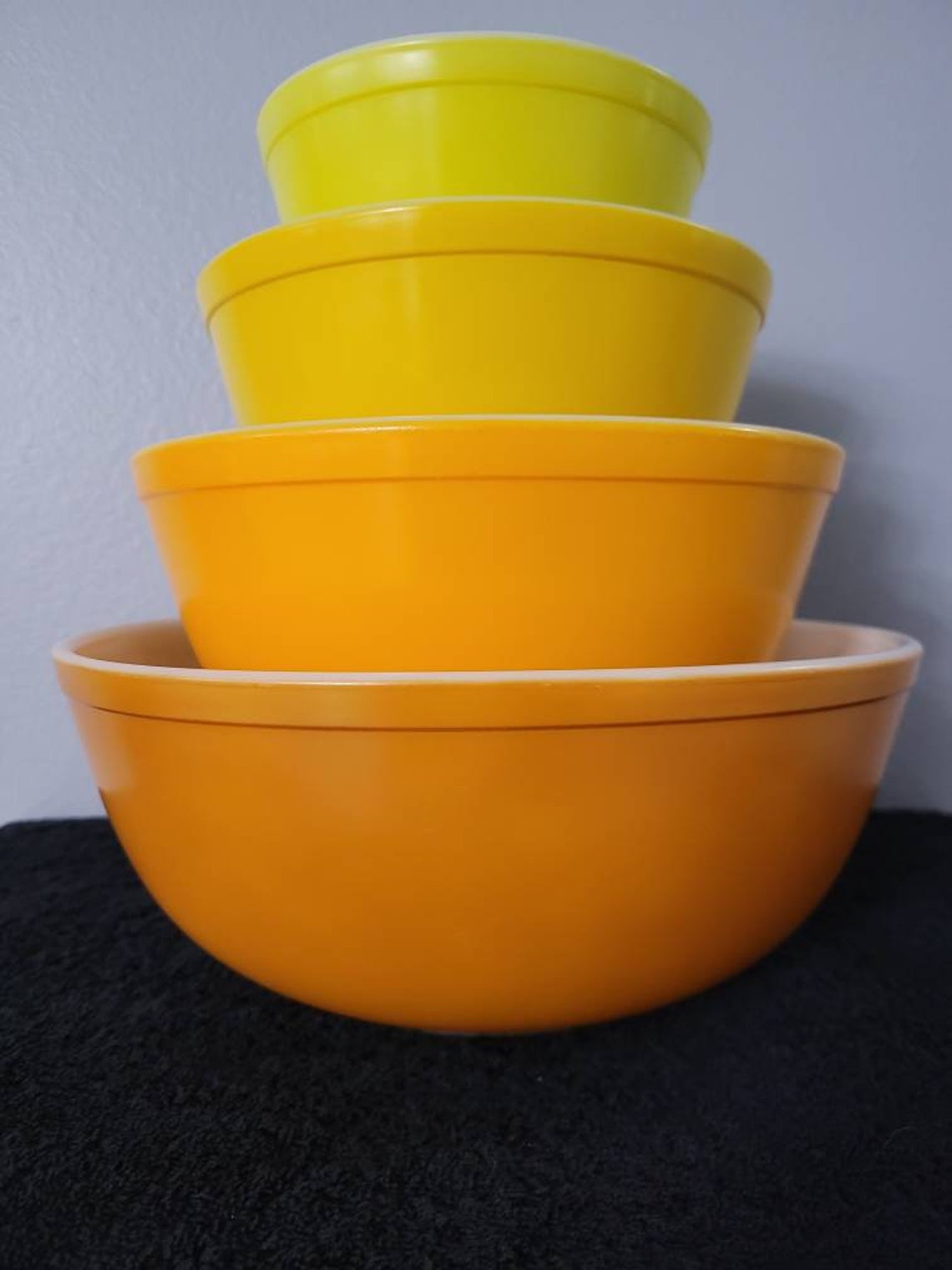 Pyrex Daisy Mixing Bowl Set - Etsy