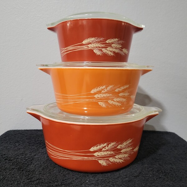 Pyrex Autumn Harvest - Etsy