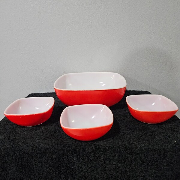Red Pyrex - Etsy