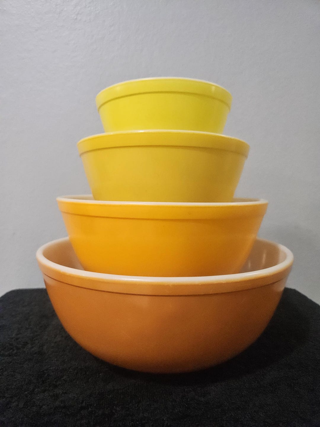 Pyrex Daisy Mixing Bowl Set - Etsy