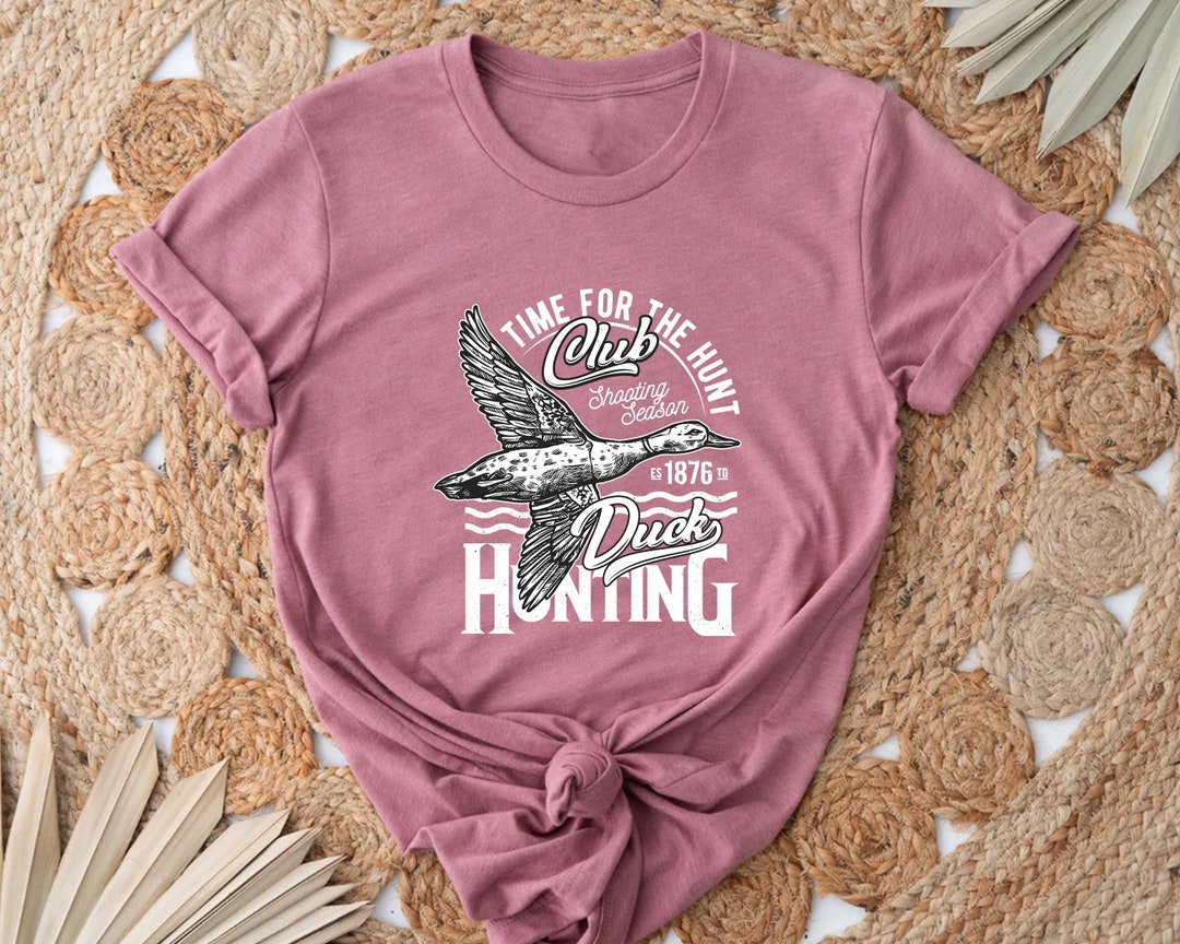 Club Duck Shirt, Hunting Shirt, Duck Shirt, Hunting Lovers Shirt, Time ...