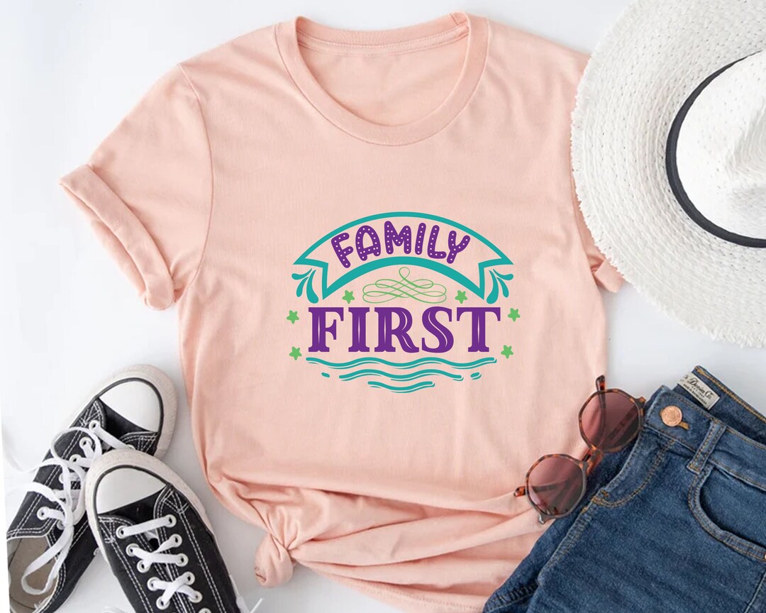 Family First T-shirt, Family Shirt, Graphic Shirt, Unisex T-shirt. - Etsy