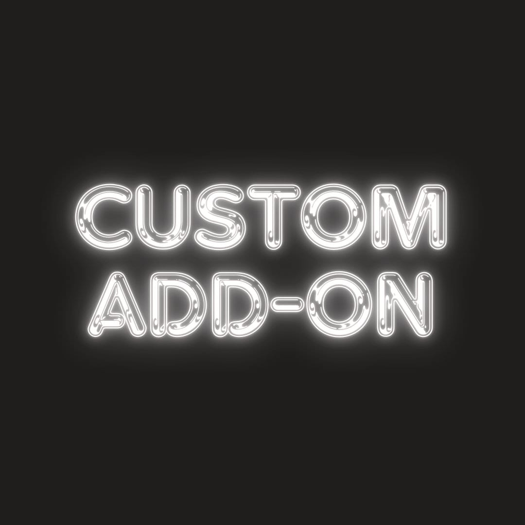 CUSTOM ADD-ON - Etsy