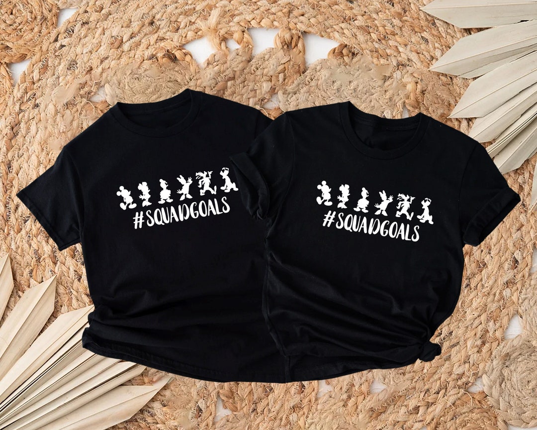 Squad Goals Shirt, Disney Squad Shirt, Disney Shirt, Disneyland Shirt ...