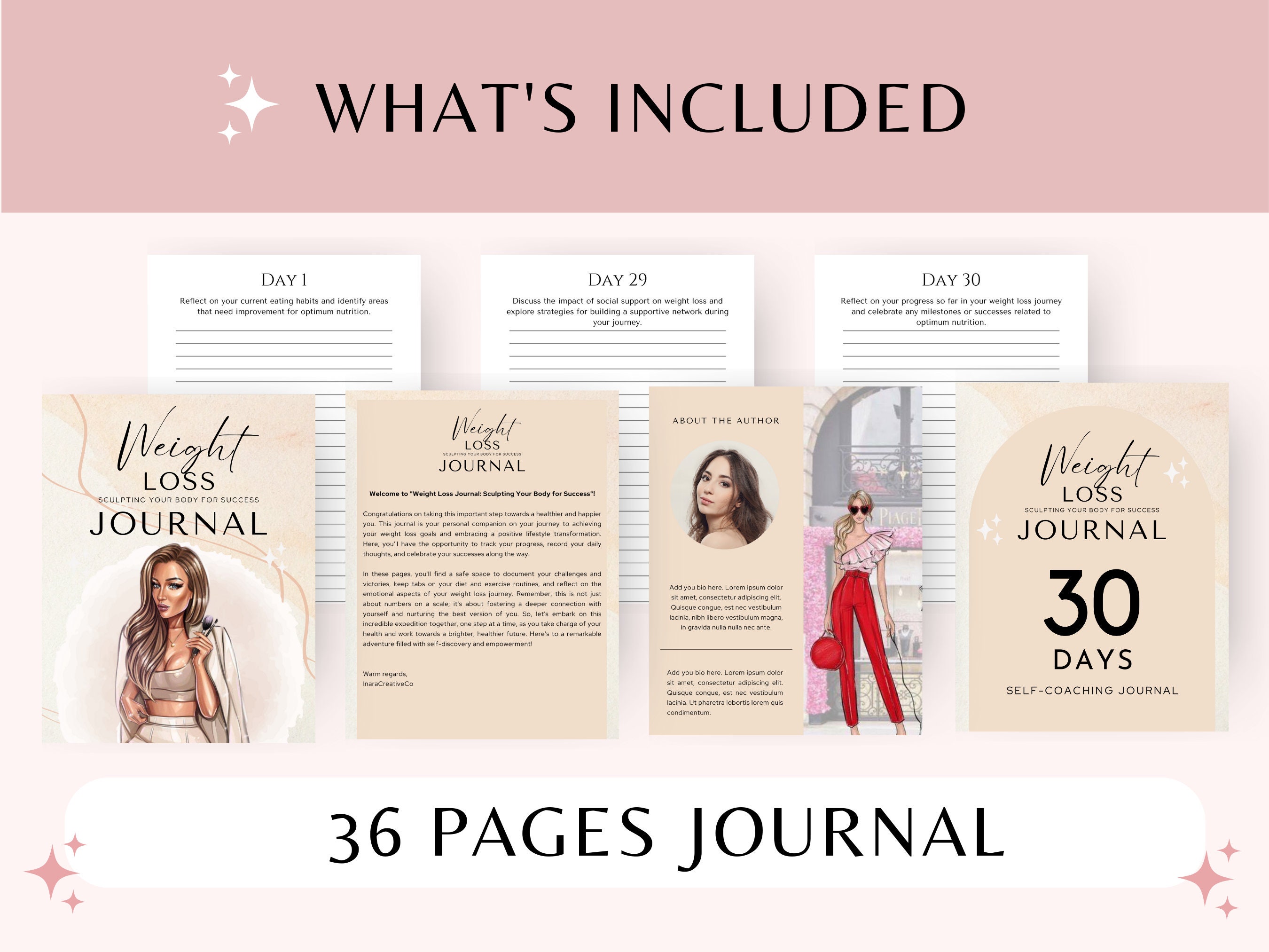 30-day Weight Loss Journal: Track Your Progress & Achieve Your Goals ...