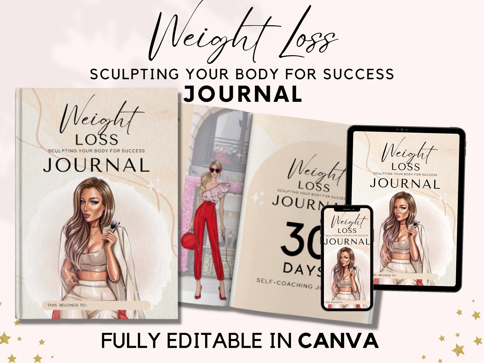 30-day Weight Loss Journal: Track Your Progress & Achieve Your Goals ...