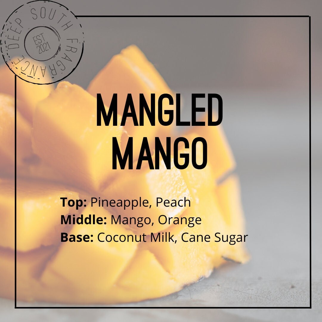 Mangled Mango Fragrance Oil | Deep South Fragrance | Phthalate Free ...