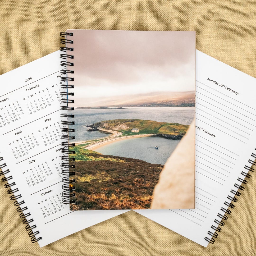2026 January or April Start Diary | A5 Fine Art Planner | Scottish ...