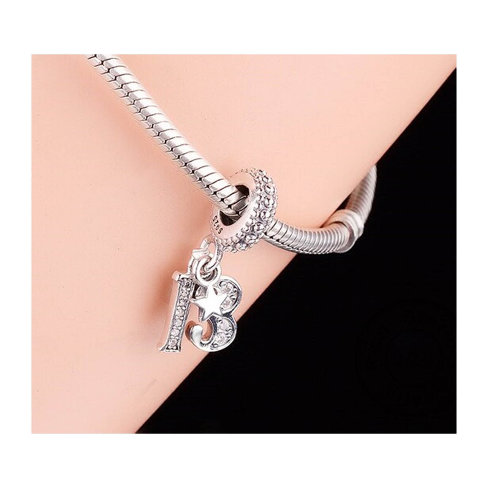 13th Birthday Charm Pandora Thirteen Years Celebration 925 Authentic ...