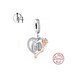 60th Birthday Charm Pandora Fitting 925 Sterling Silver & Rose Gold ...
