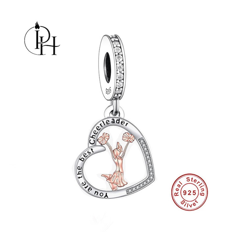 Pandora Fitting Cheerleader Charm 925 Silver Sport Dangle the Best ...