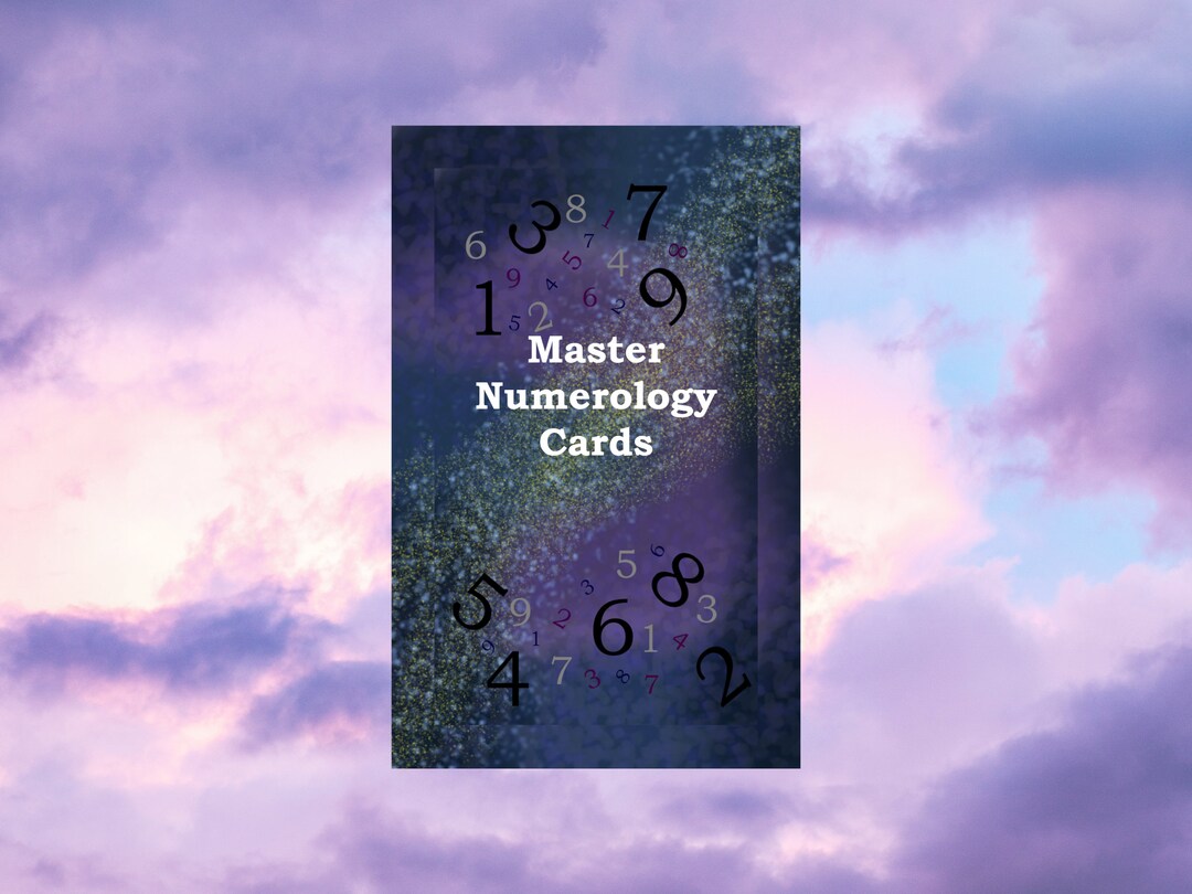 Master Numerology Oracle Deck Will Reveal Your Life Purpose, Destiny ...