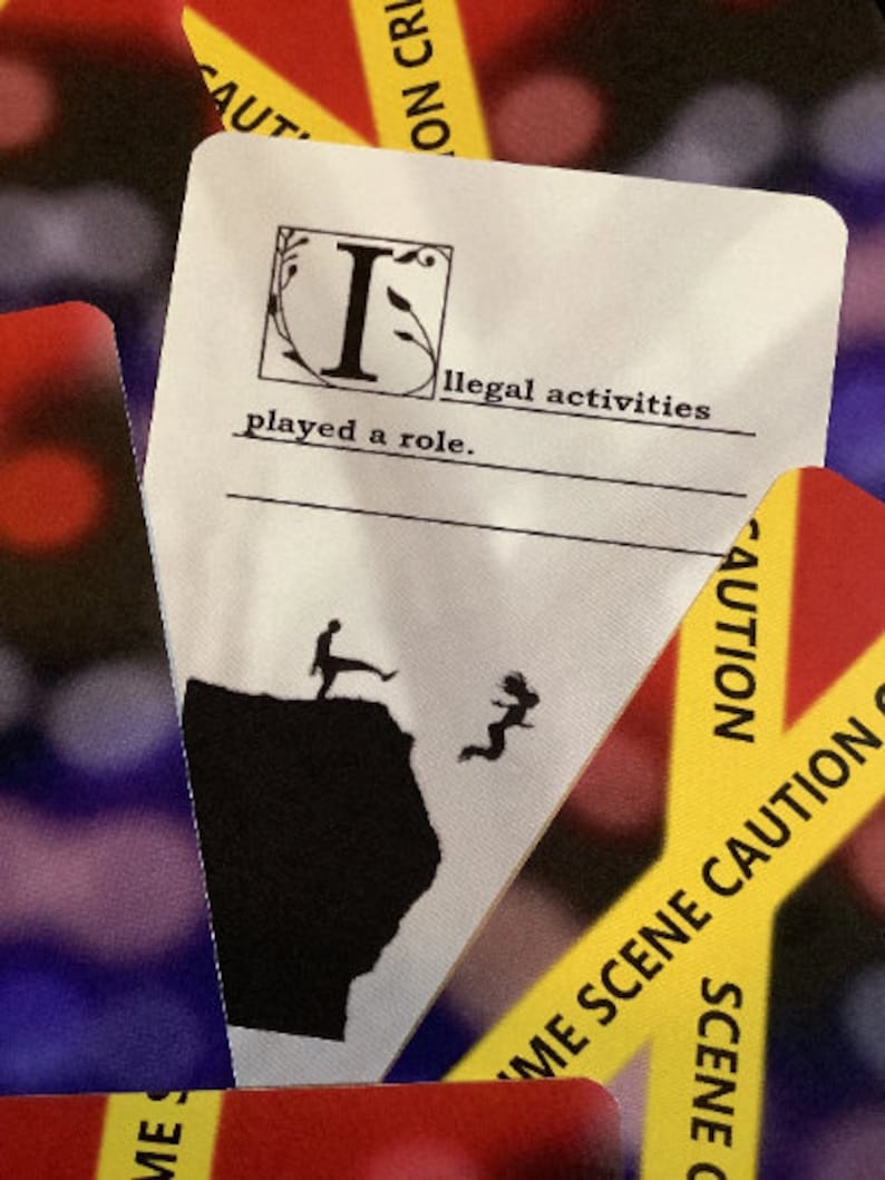 True Crime Murder Mystery Oracle Deck the Very First Deck - Etsy