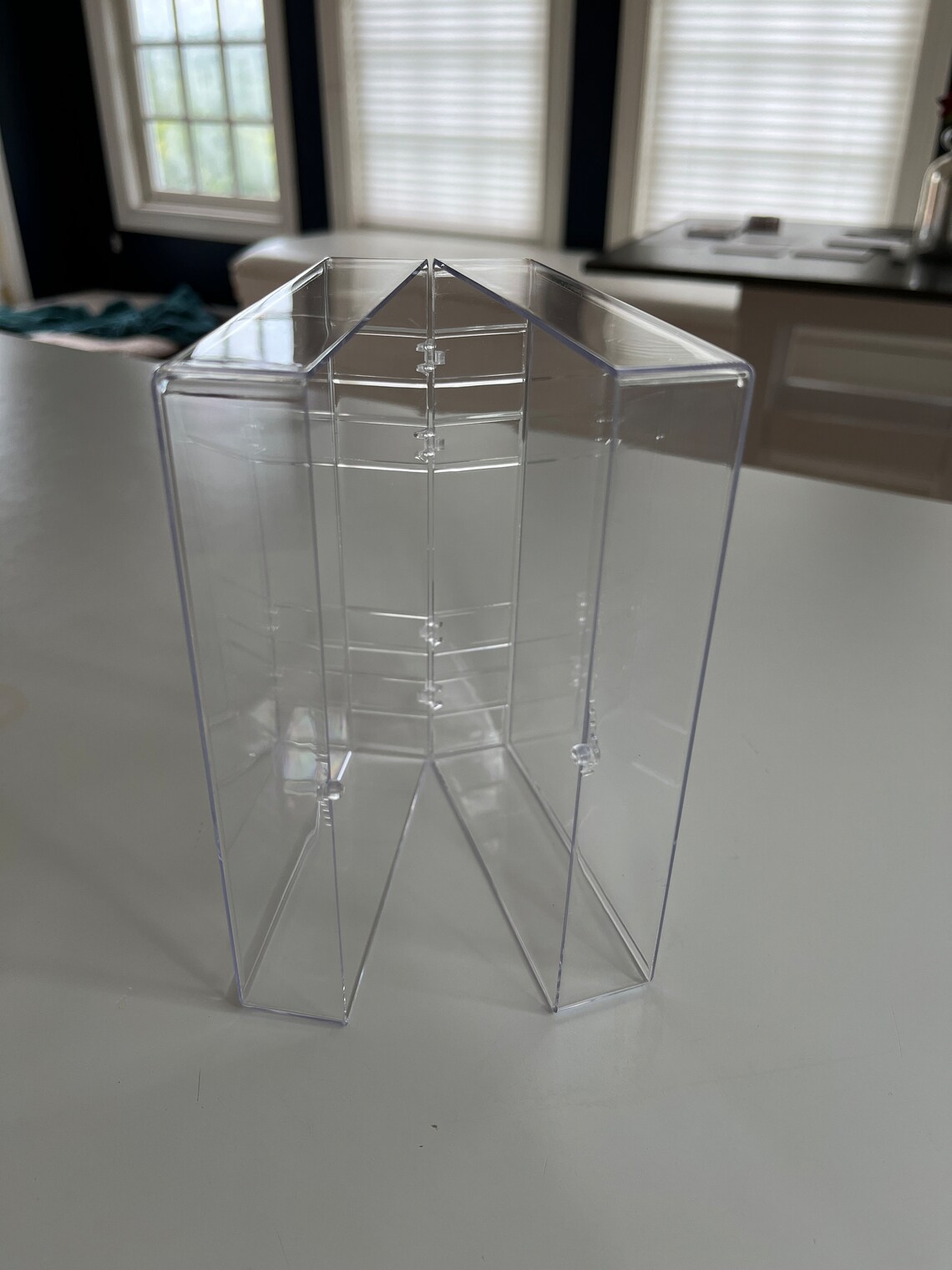 Clear Plastic Box Container With Hinge - Etsy