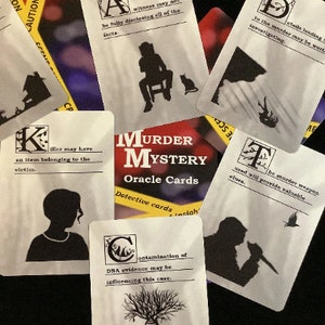 True Crime Murder Mystery Oracle Deck - the Very First Deck for Gaining ...