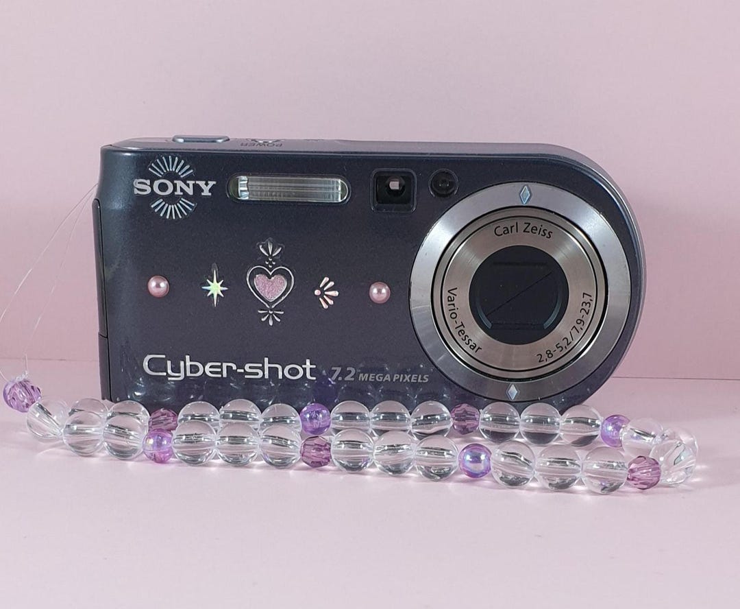 Cute Y2K Camera Sony Cyber-shot DSC-P200 - Etsy
