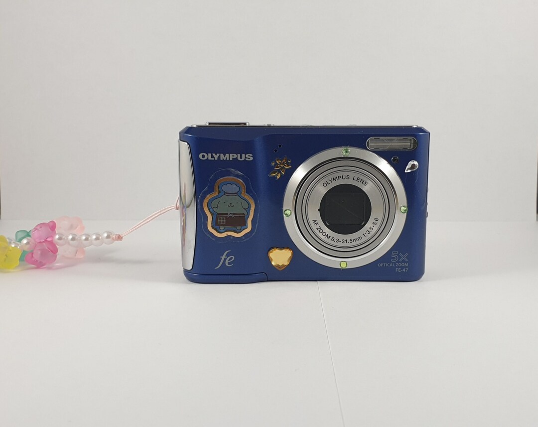 Cute Camera Olympus FE-47 Digital Camera Aesthetic Retro Trendy Digicam ...