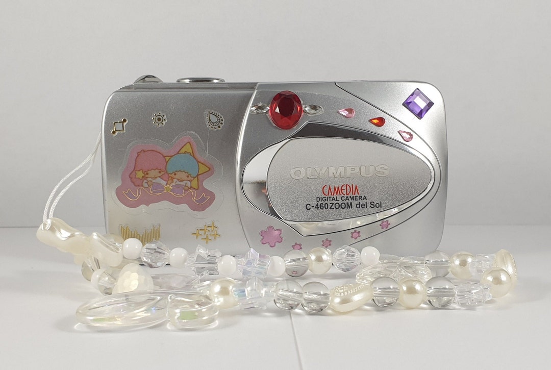 Y2K Camera Olympus C460 Zoom Cute Digital Camera Aesthetic Retro Trendy ...