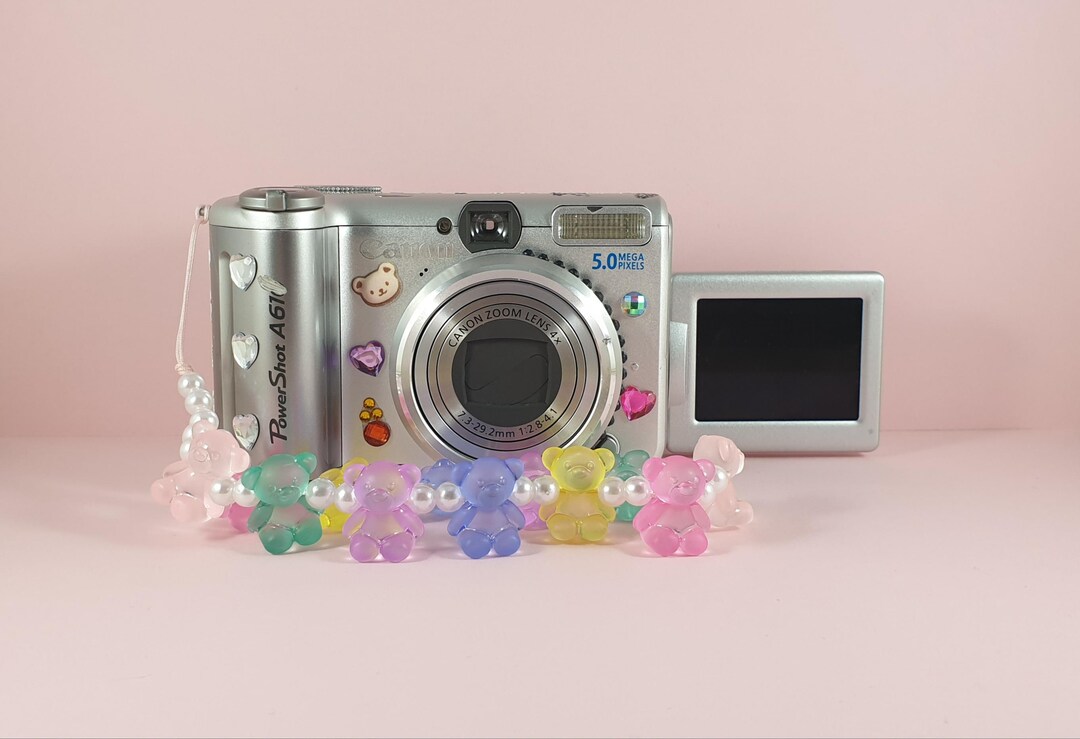 Y2K Camera Canon Powershot A610 Digital Camera Aesthetic Retro Trendy ...