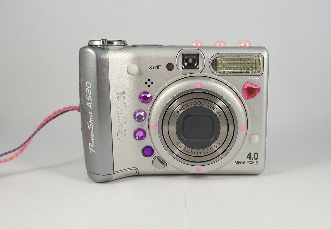 Y2K Camera Canon Powershot A520 - Etsy