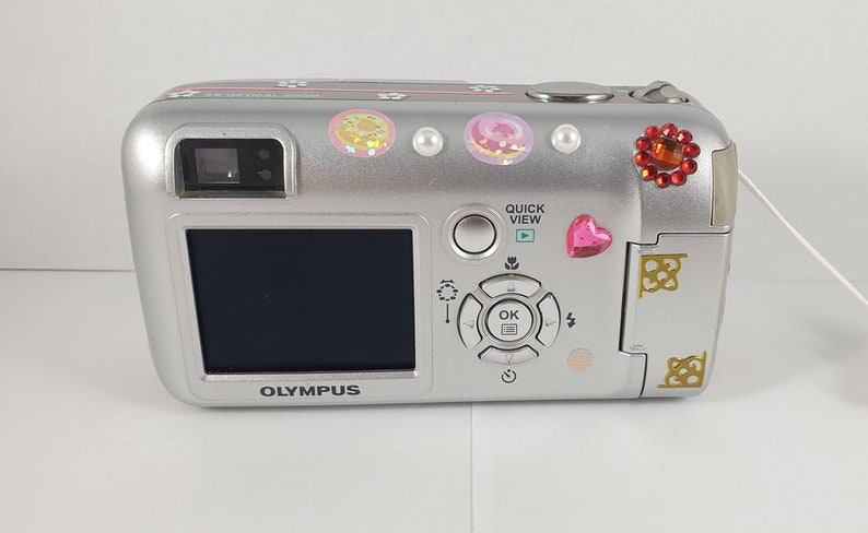 Y2K Camera Olympus C460 Zoom Cute Digital Camera Aesthetic Retro Trendy ...