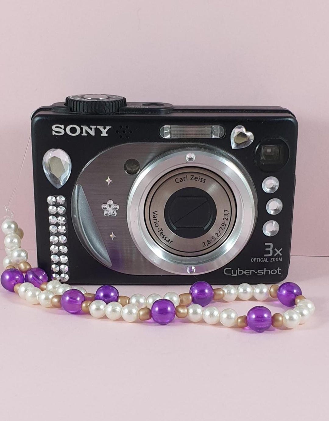 Cute Rare Y2K Camera Sony Cyber-shot DSC-W12 in Black Color - Etsy