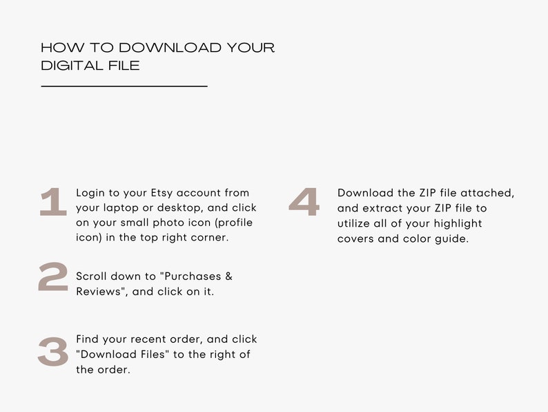 Earth Tone Instagram Highlight Covers, Modern Earth Desert-inspired IG ...