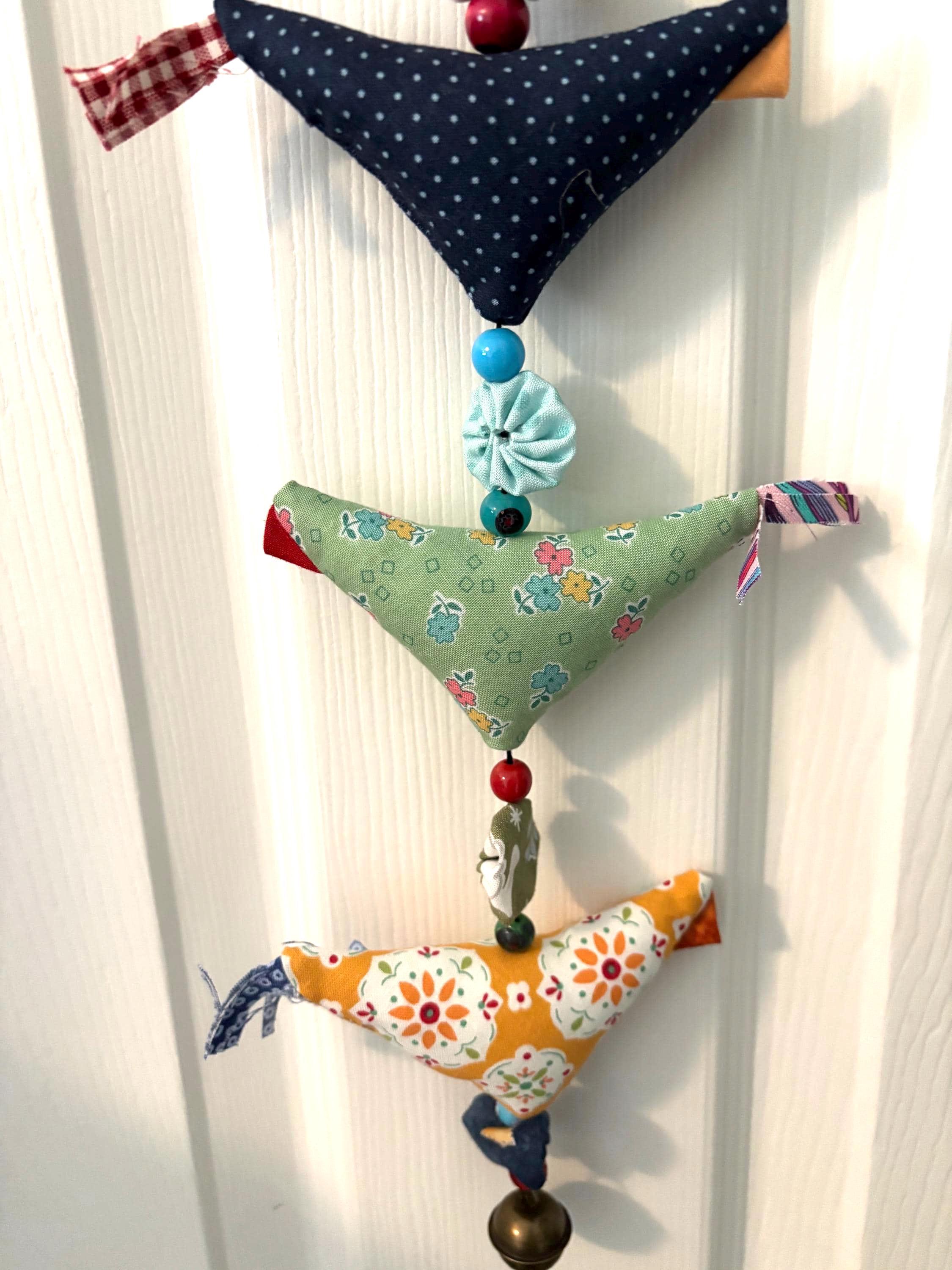 Prosperity Hens, Handmade With Beads and Cotton and Decorative Bell. - Etsy