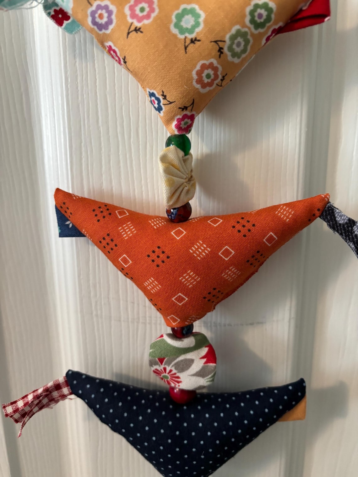 Prosperity Hens, Handmade With Beads and Cotton and Decorative Bell. - Etsy