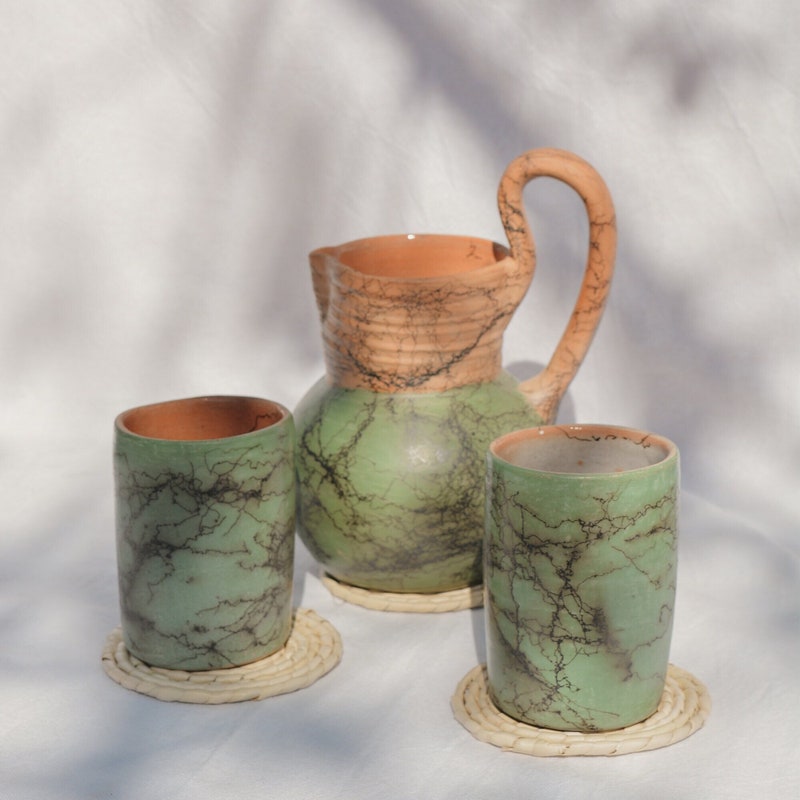 Clay Pitcher - Etsy