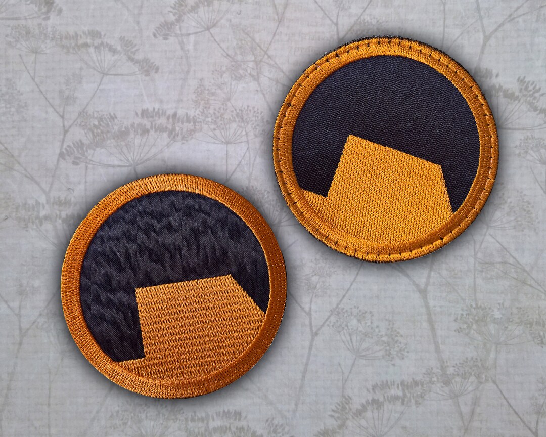 Black Mesa Patch Sew on or Hook and Loop Patch Half Life Inspired Patch ...