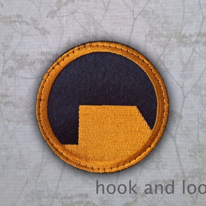 Black Mesa Patch Sew on or Hook and Loop Patch Half Life Inspired Patch ...