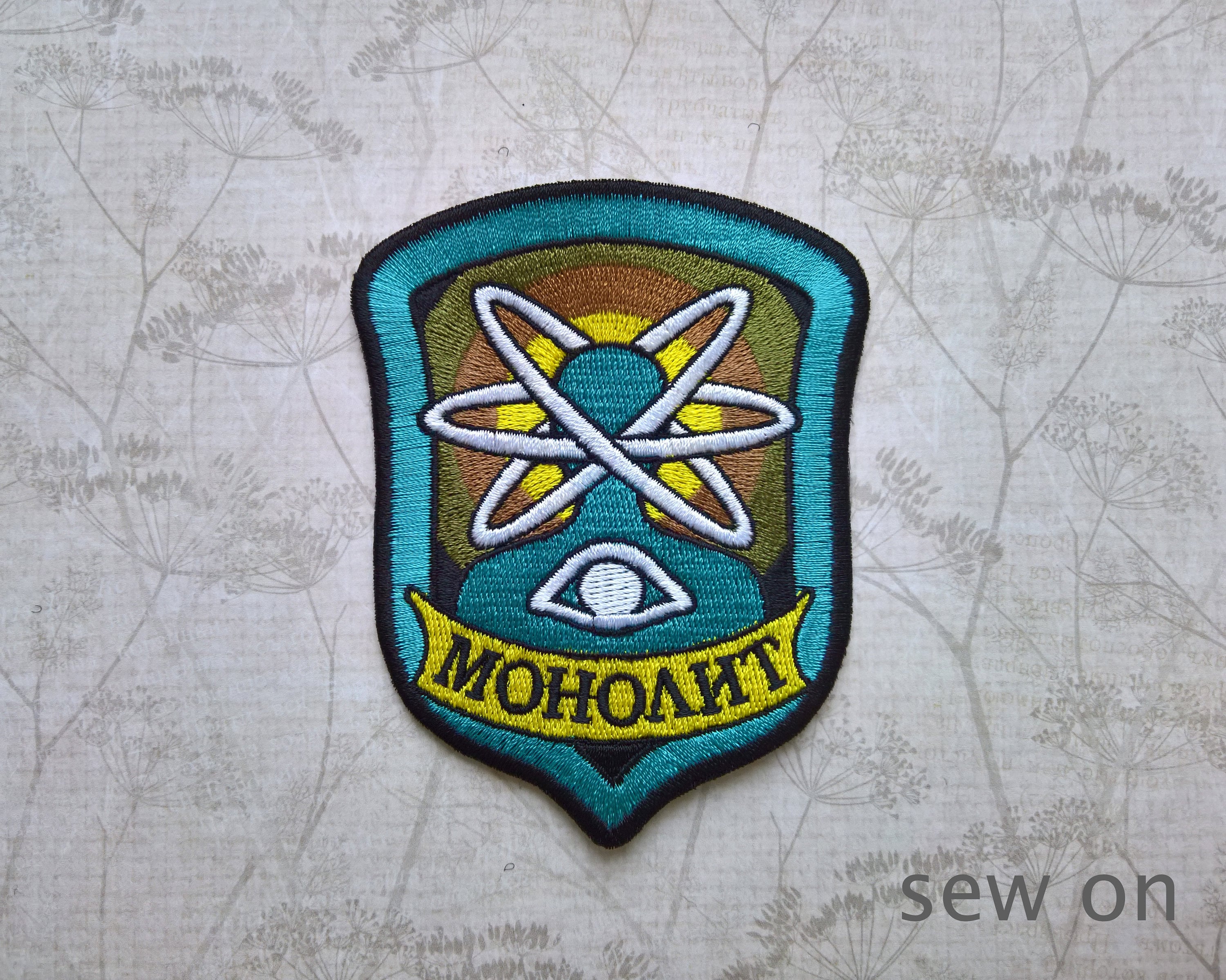Stalker Patch Monolith Stalker Factions Monolith Sew on or Hook and ...