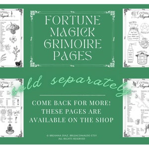 Protection Magic Book of Shadows Grimoire Pages | Witchcraft Printables ...