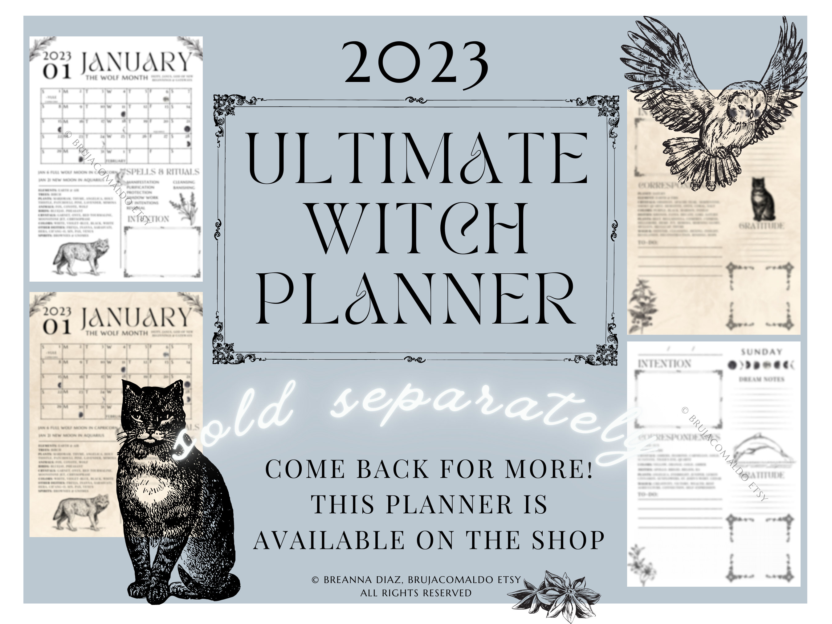 Magick Timing MONTHS Correspondence Cheat Sheet for Ultimate - Etsy