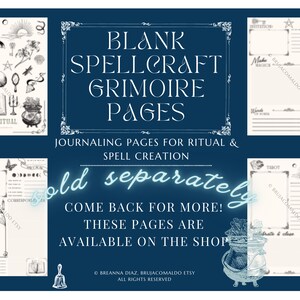 Protection Magic Book of Shadows Grimoire Pages | Witchcraft Printables ...