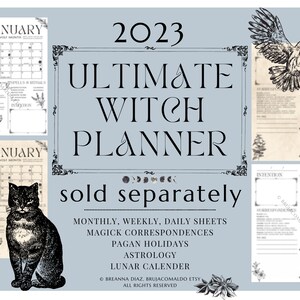 Magick Timing BUNDLE | Correspondence Cheat Sheet for Ultimate Witch ...