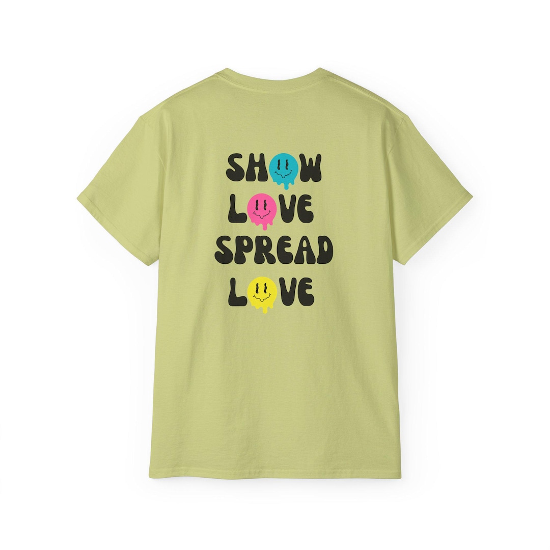 Griz Show Love Spread Love Merch Rave T-shirt - 100% Cotton - Etsy
