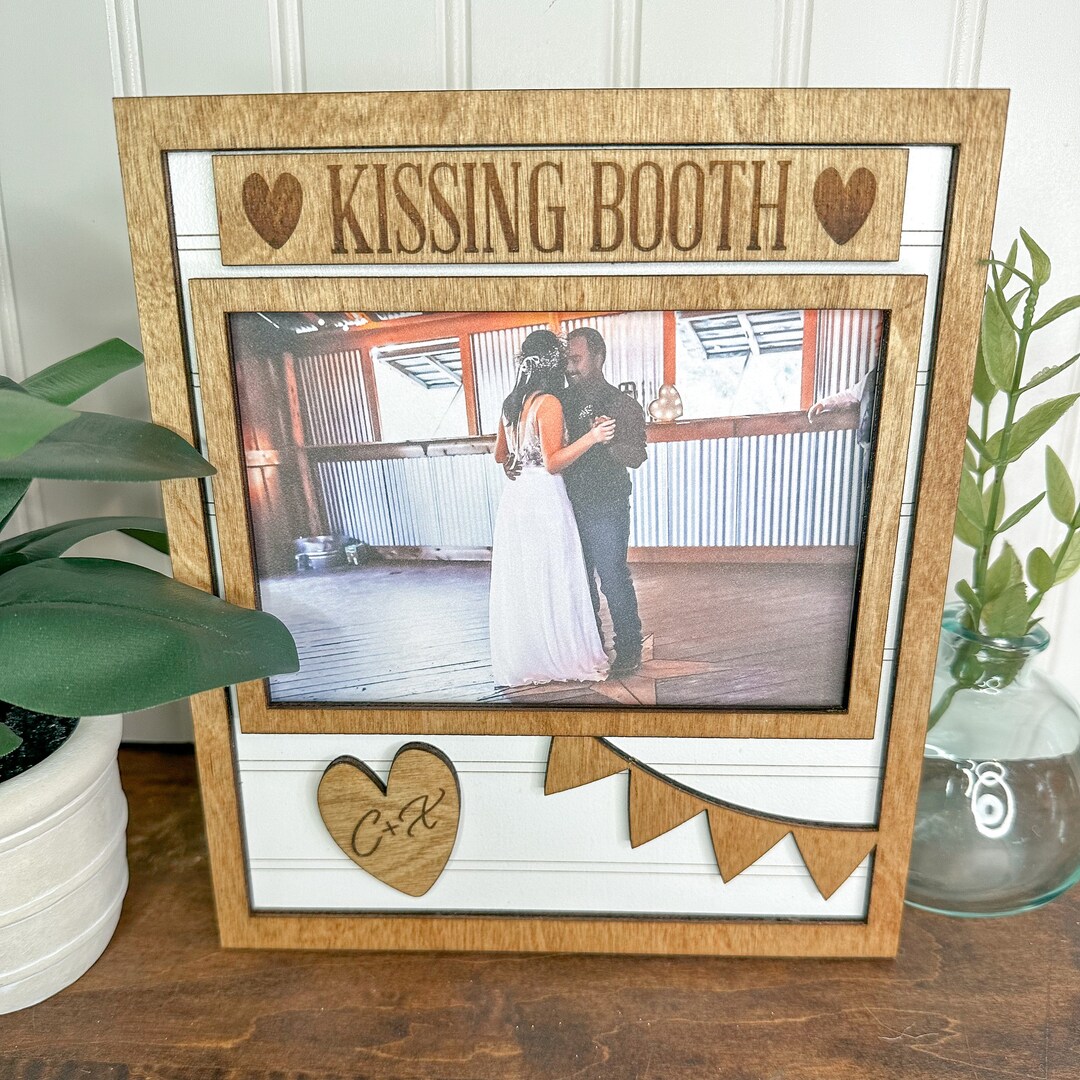 Sweetheart Initials Picture Frame, Couple Picture Frame, Gift for ...