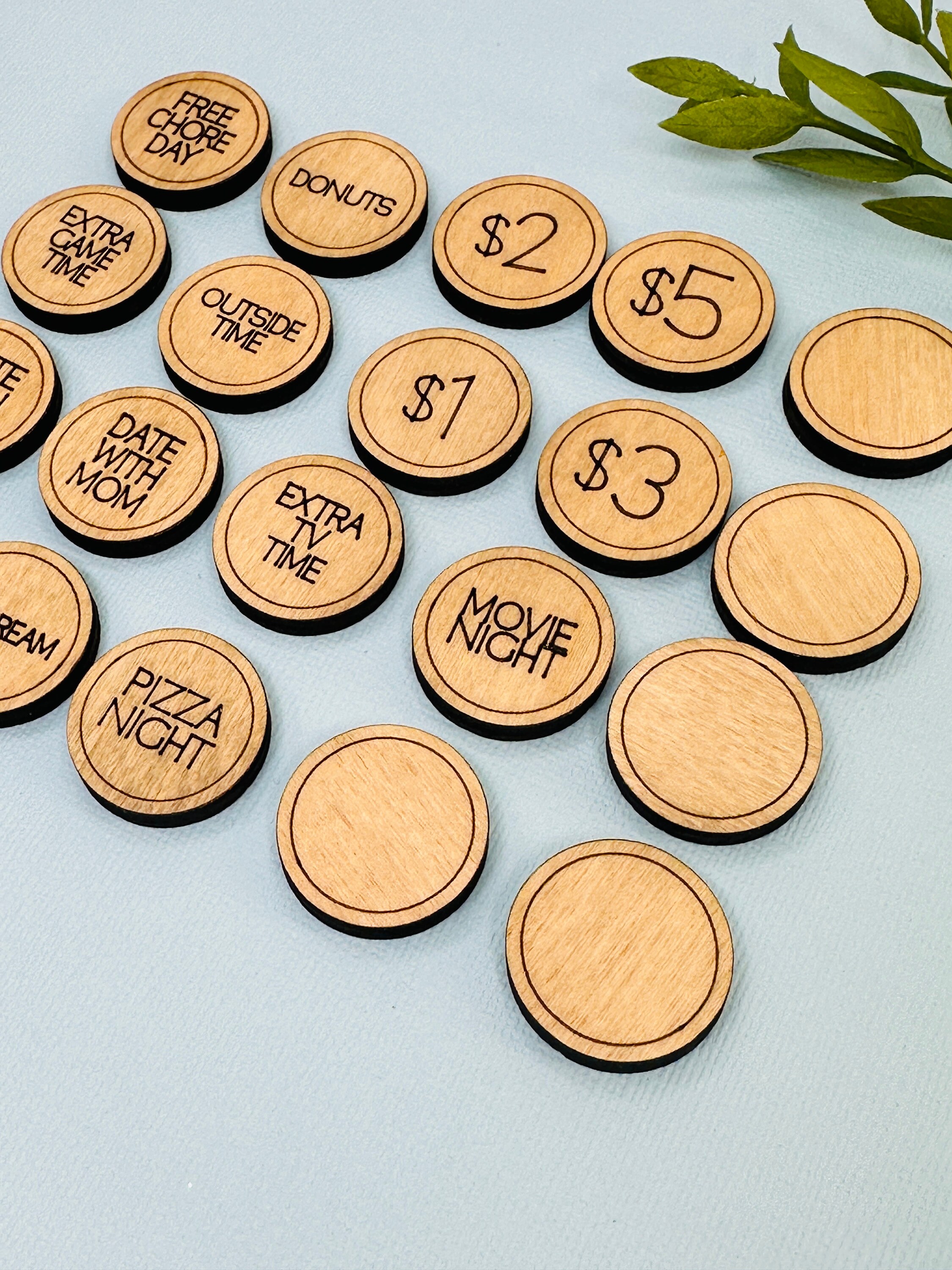 Kids Reward Tokens Chore Reward Encouragement Rewards Good - Etsy