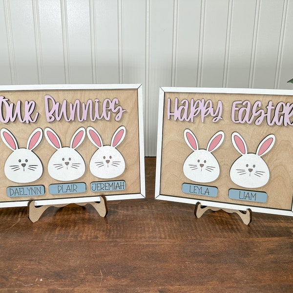 Wooden Easter Sign - Etsy