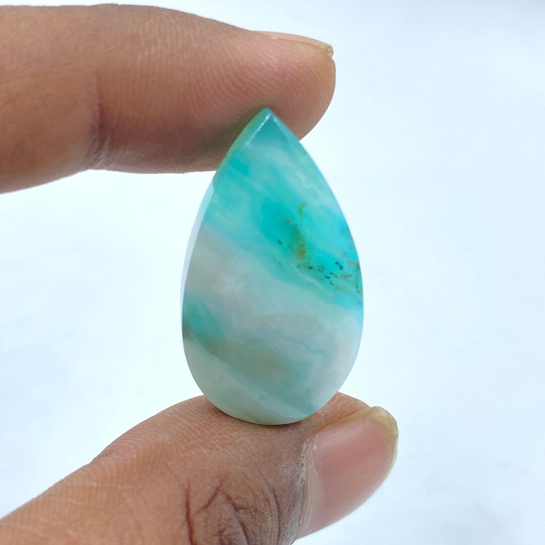 Top Beautiful Peru Opal 100 %natural Blue Peruvian Opal - Etsy