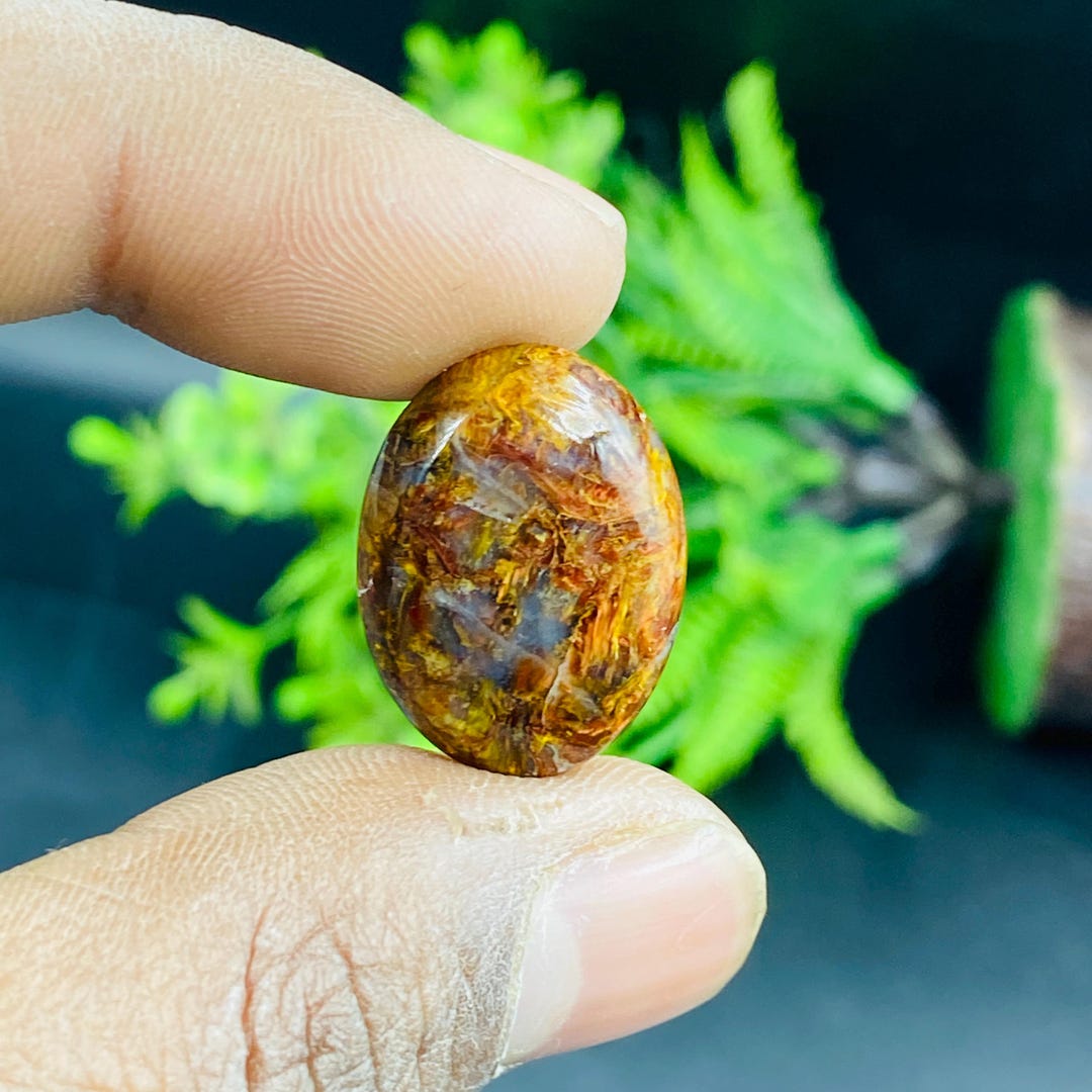 Natural Pietersite Gemstones : Oval Cabochon for Jewelry Making ...