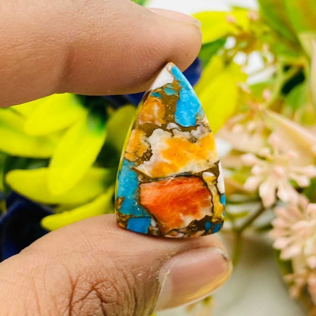 A+ Spiny Oyster Turquoise, AAA Grade, Oyster Copper Turquoise ...