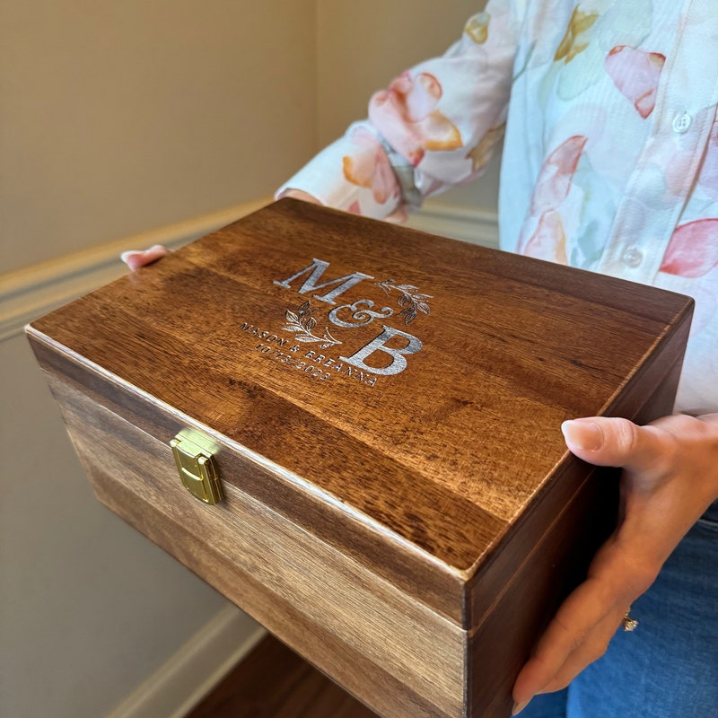 Wedding Keepsake Box - Etsy