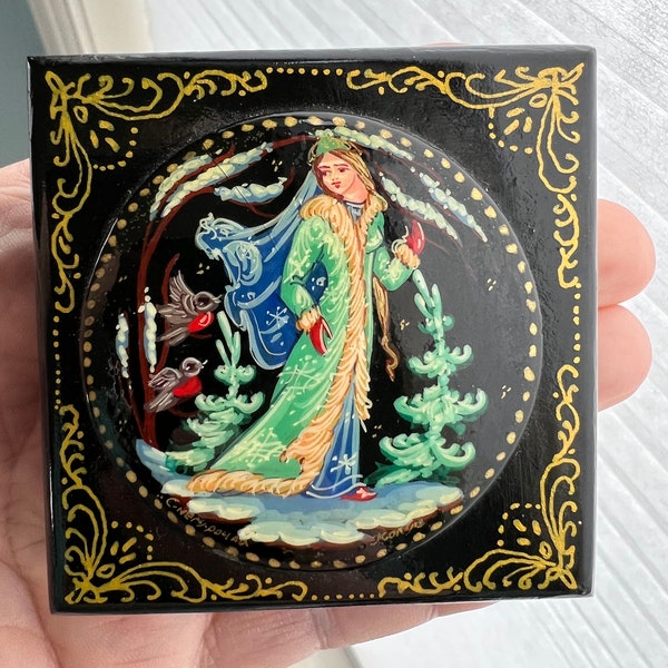 Hand Painted Russian Boxes - Etsy