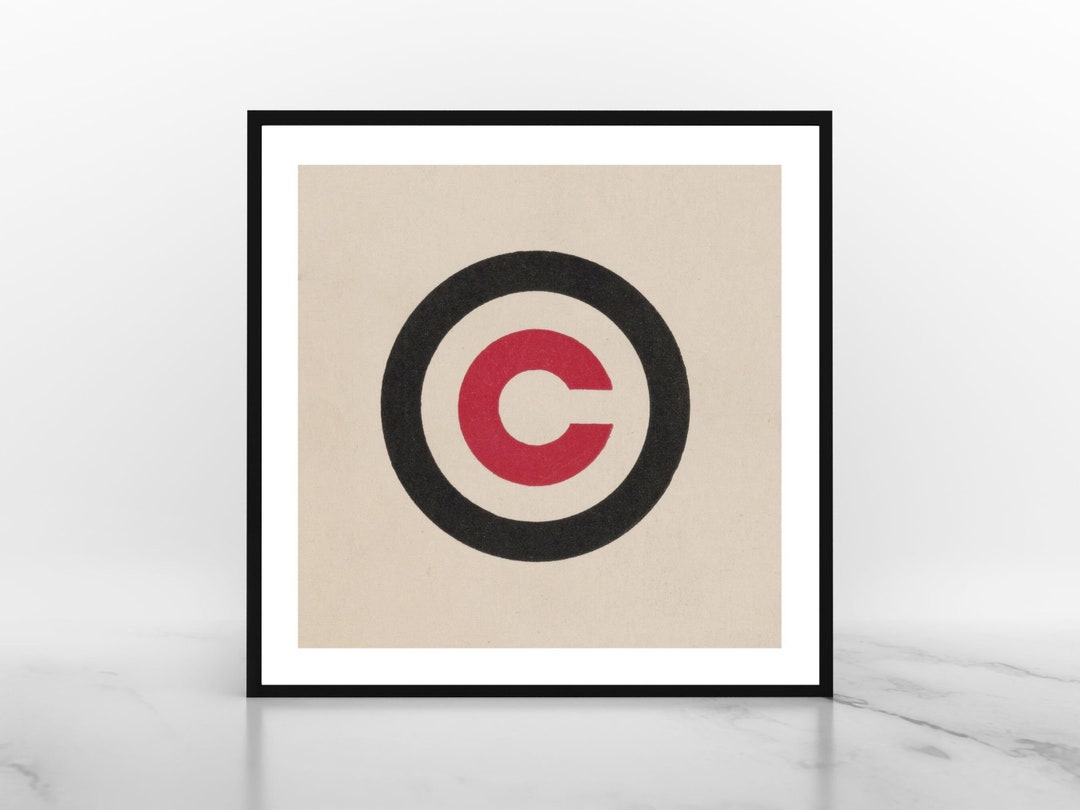CHICAGO CUBS LOGO Print | 12 X 12 Sports Print | Printable Wall Art ...