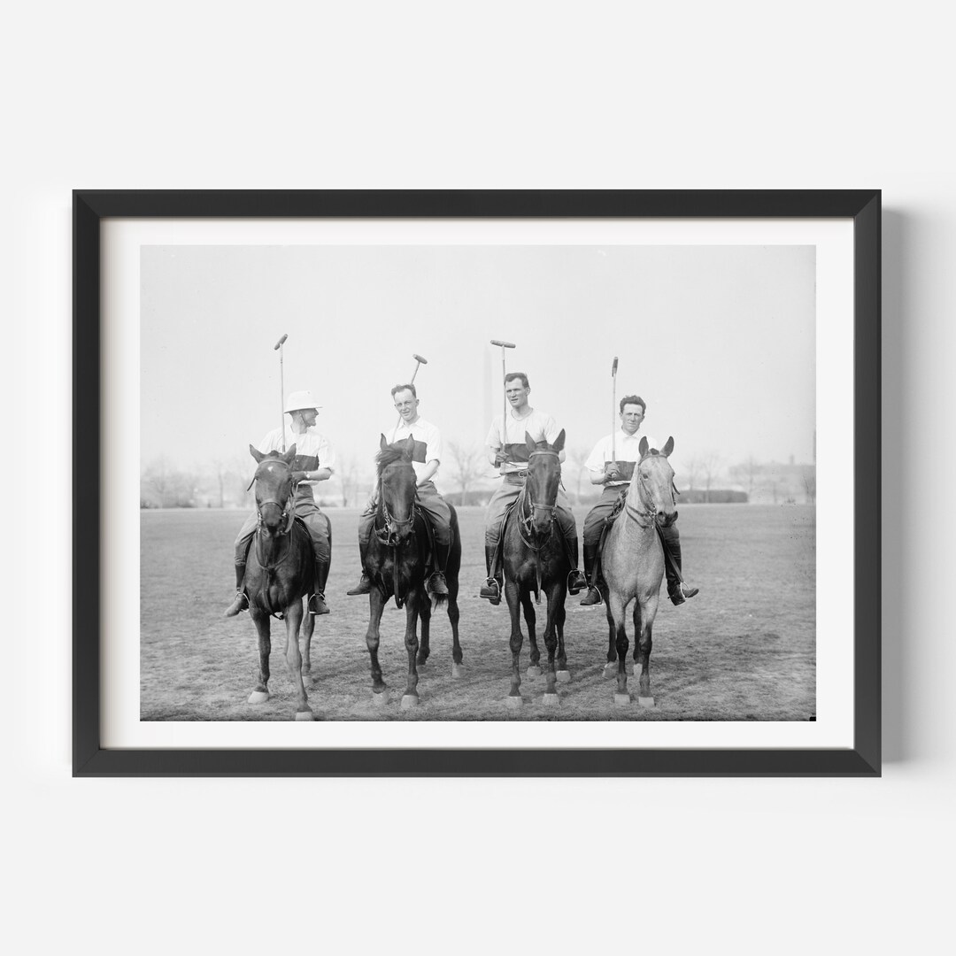 POLO MATCH PRINT | Vintage Polo Photo | Sports Wall Decor for Him ...